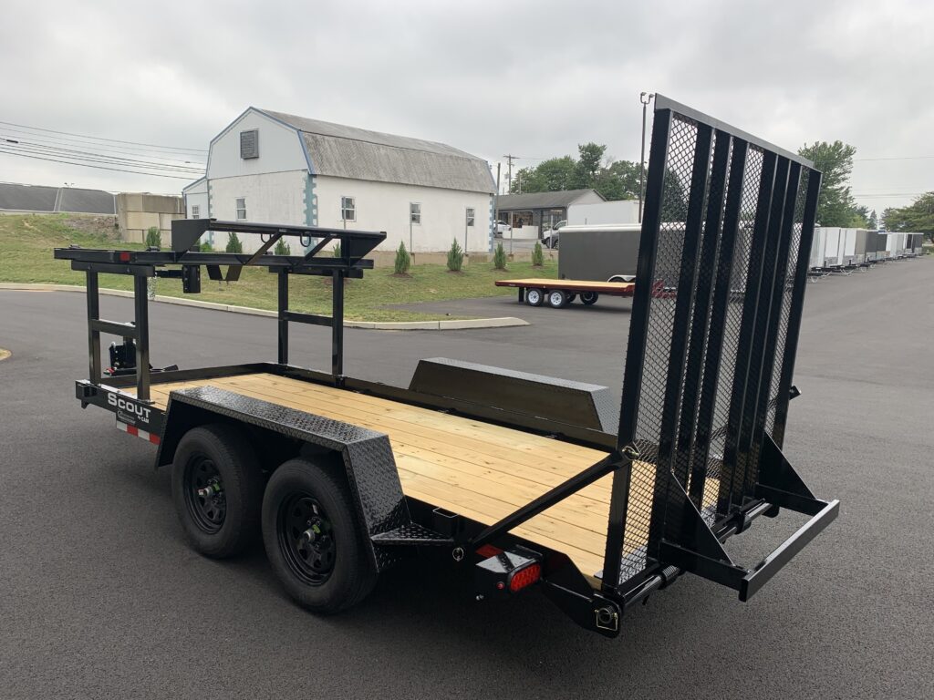 CAM Superline 7K Angle Frame Equipment Trailer - Burkholder Manufacturing