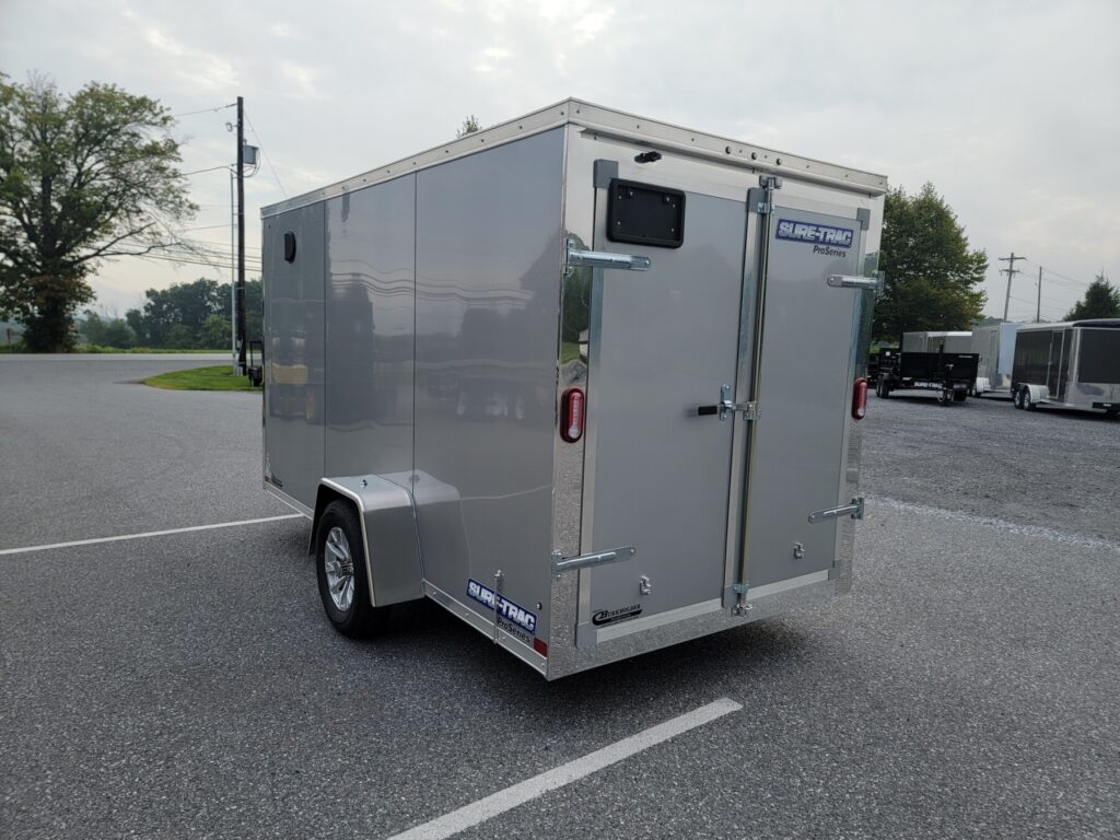 Sure-Trac 5' and 6' Wide Pro Series Wedge Enclosed Trailer - Burkholder ...