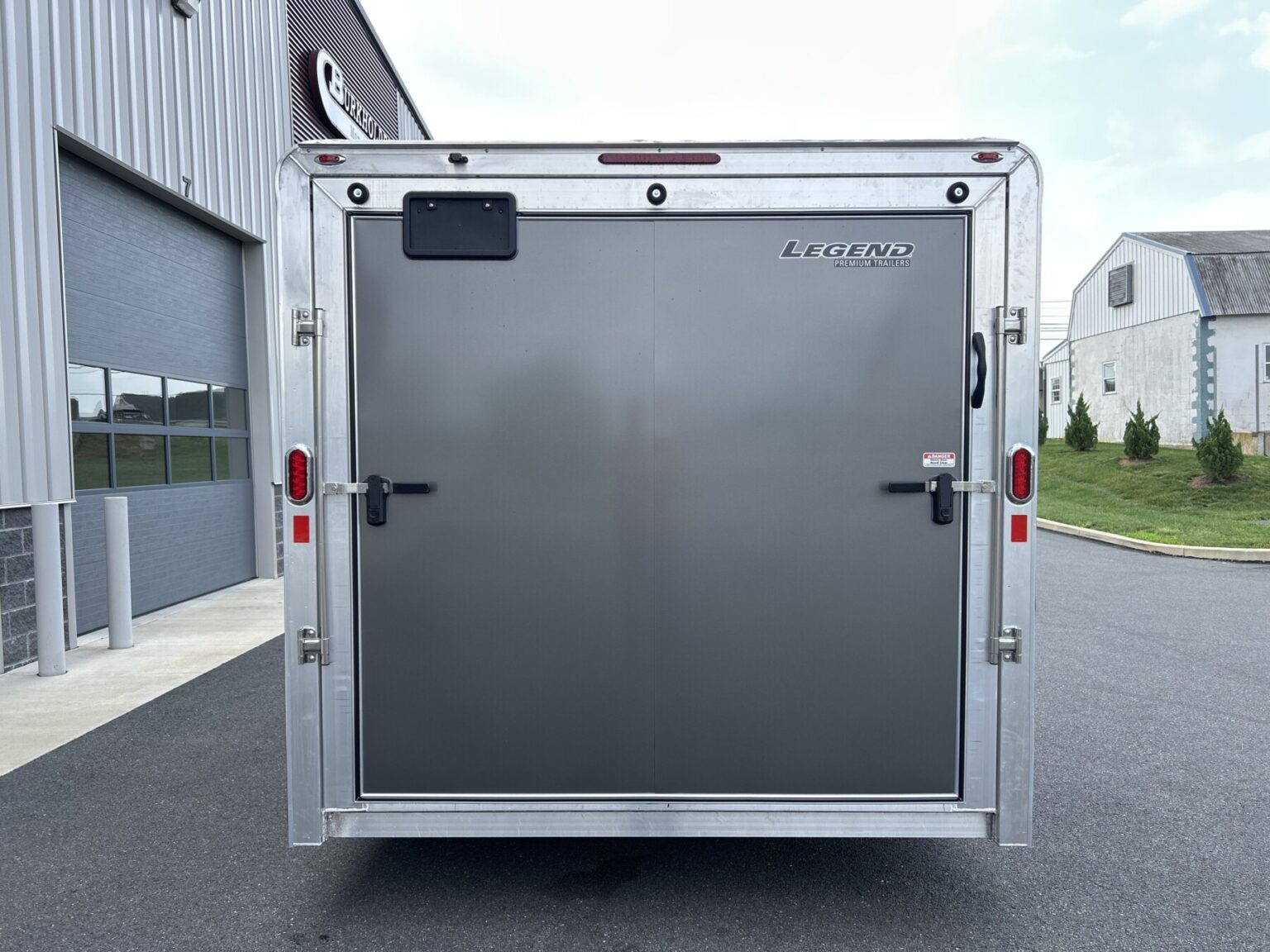 8' x 19' 7K Legend Deluxe V-Nose Enclosed Trailer - Burkholder ...